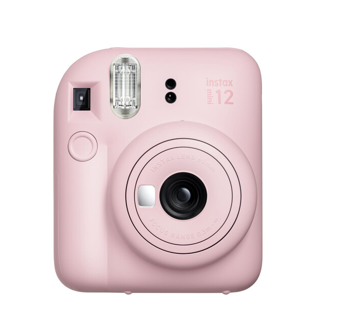 FujiFilm Intax MINI 12 Instant Film Camera (Blossom Pink) - Stewarts Photo