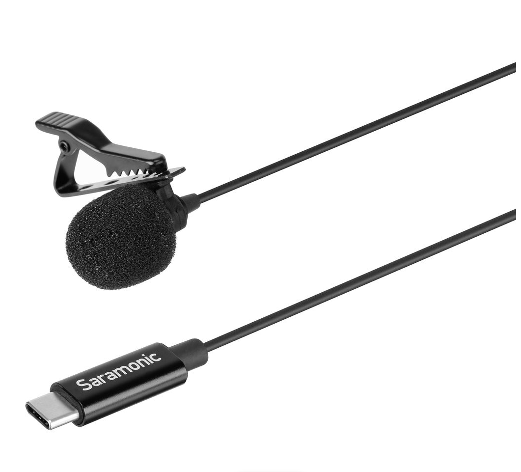 Saramonic LavMicro U3A Omnidirectional Lavalier Microphone with USB ...