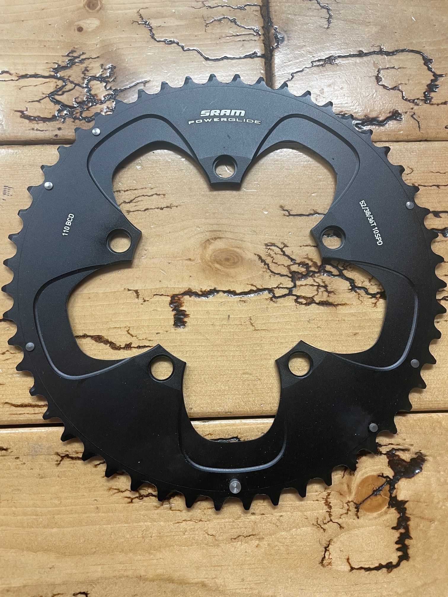 Sram Red 52 Tooth 10 Speed 110BCD Chainring - Gringineer Cycles