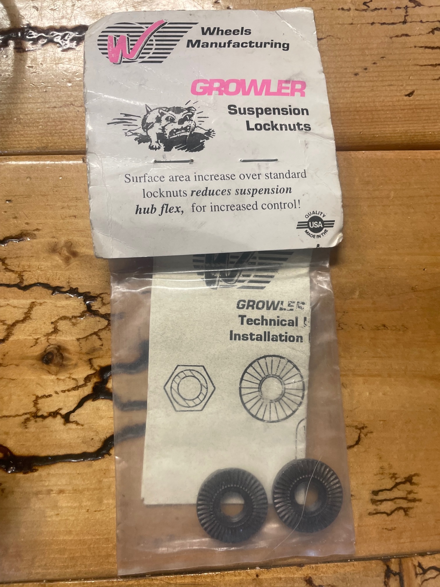 Wheels Manufacturing Growler Suspension Locknuts - Gringineer Cycles