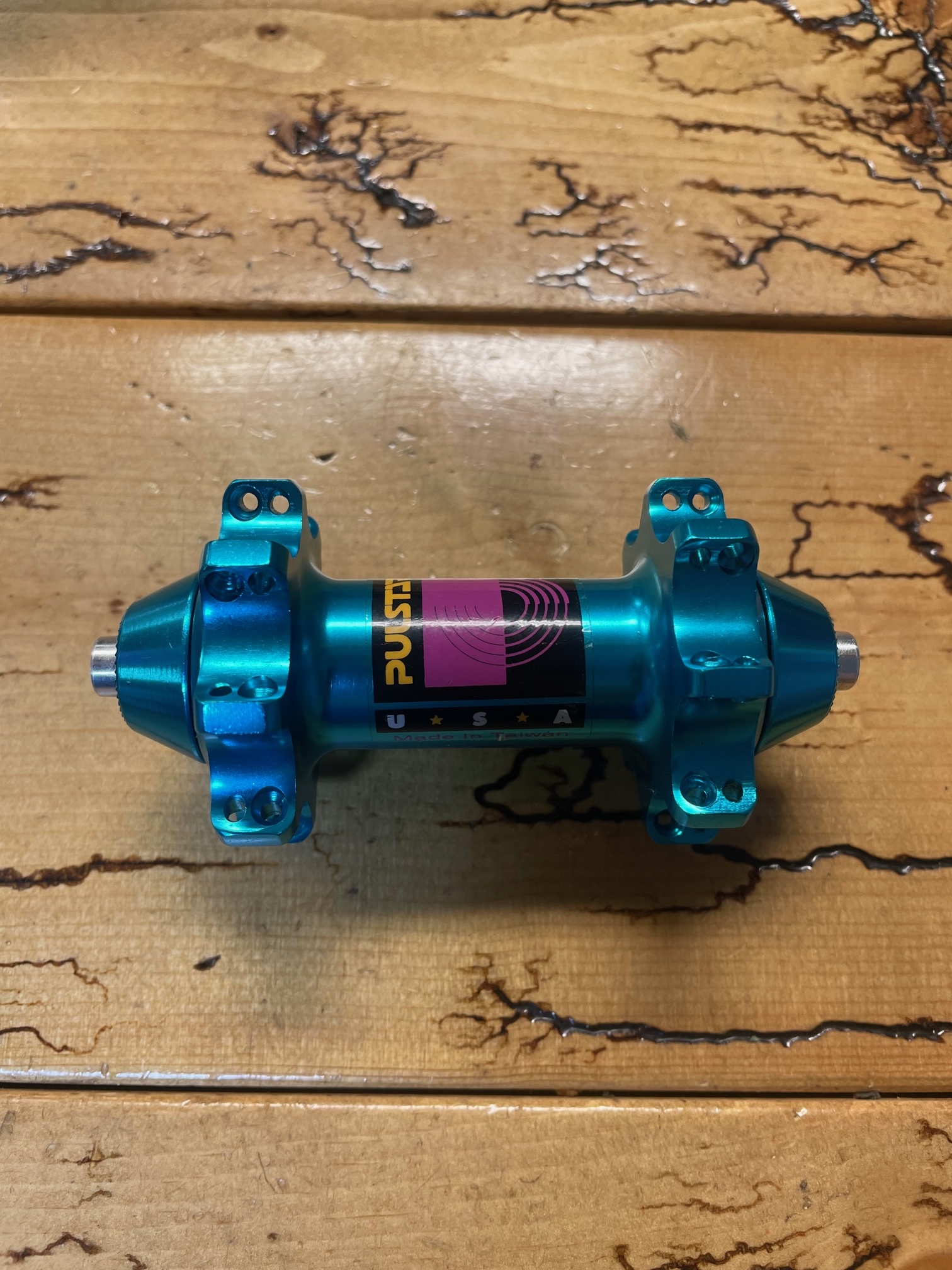 Pulstar Blue Anodized 32 Hole QR Front Hub - Gringineer Cycles