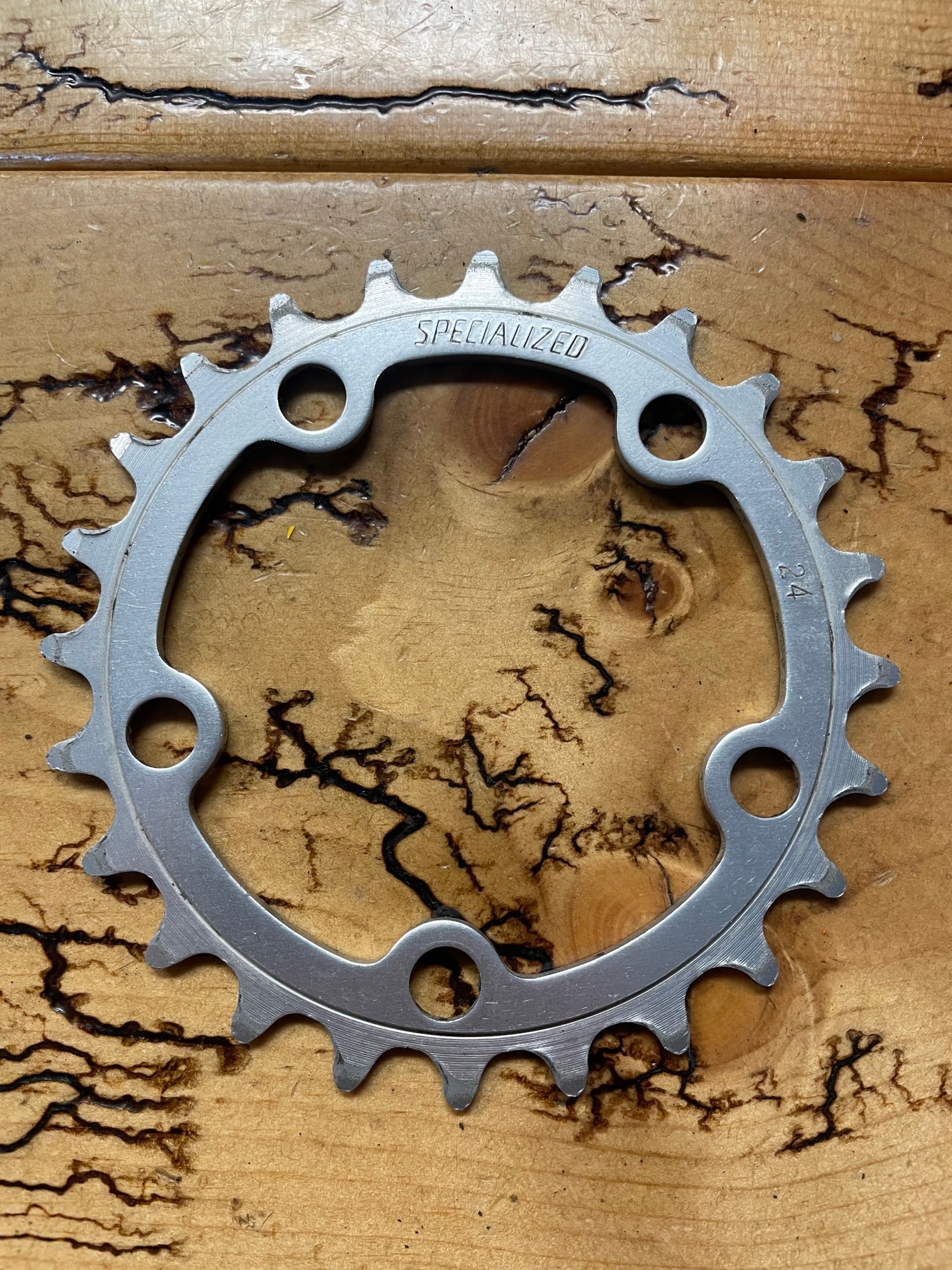 Specialized 24 Tooth 5 Bolt 74 BCD Chainring - Gringineer Cycles