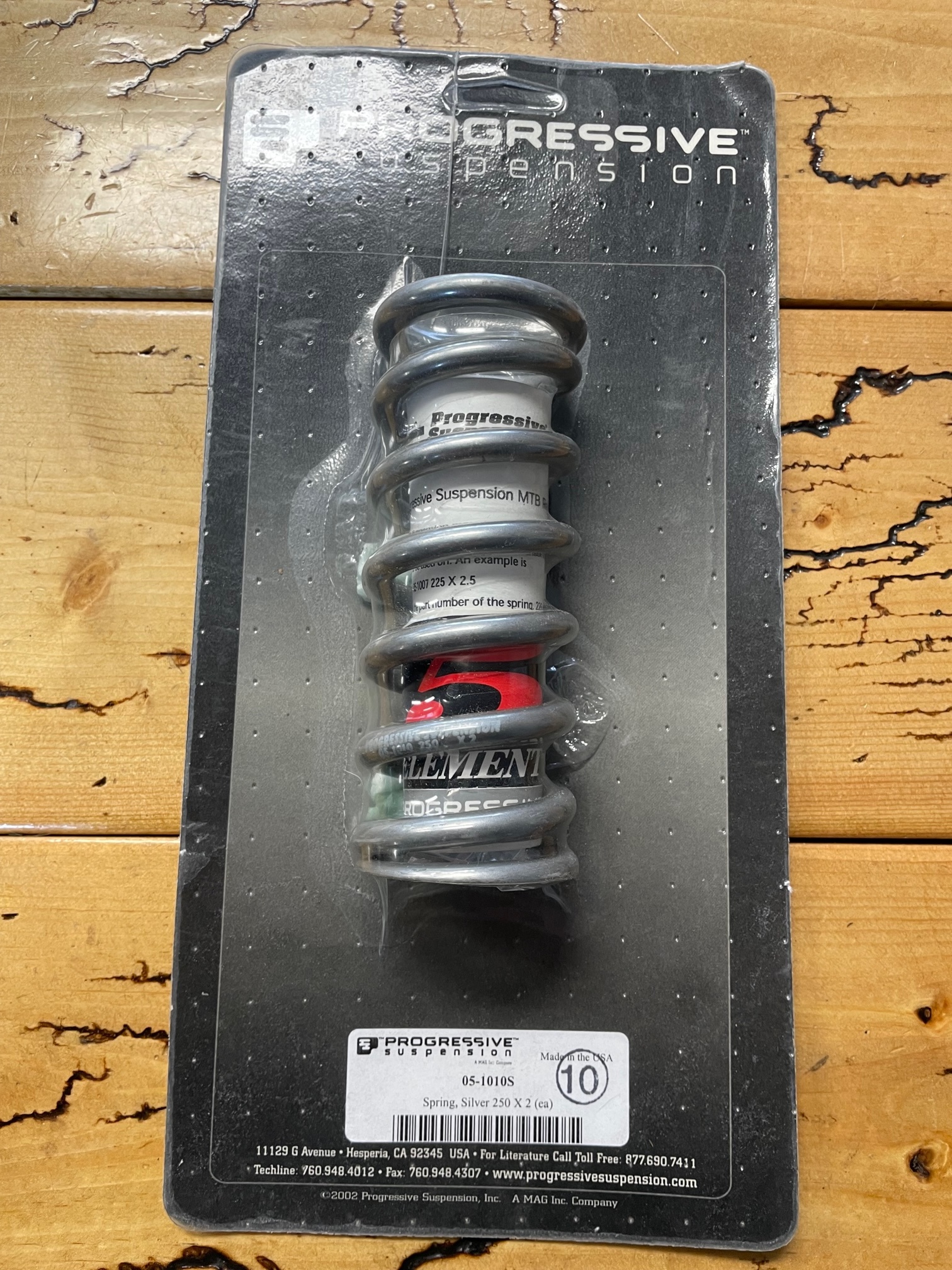 5th Element 250x2 Progressive Suspension Coil Spring - Gringineer Cycles