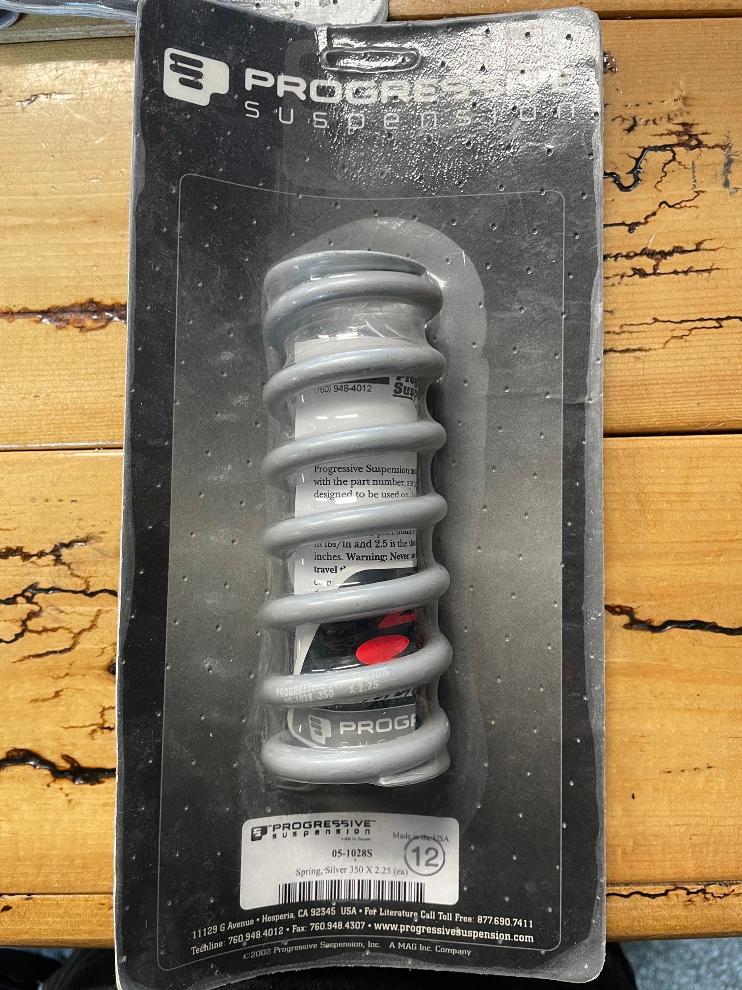 5th Element 350x2.25 Progressive Suspension Coil Spring - Gringineer Cycles