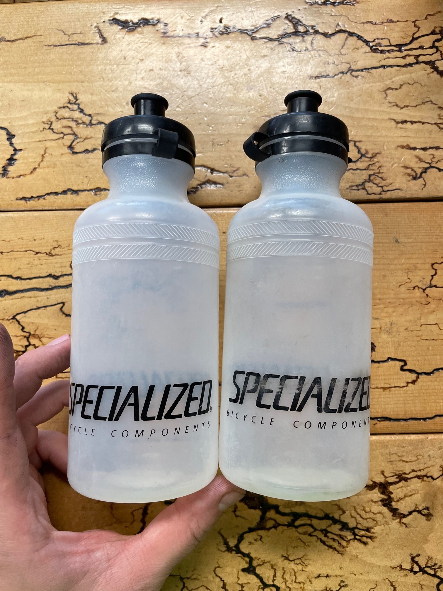 2 Specialized Vintage Water Bottles - Gringineer Cycles