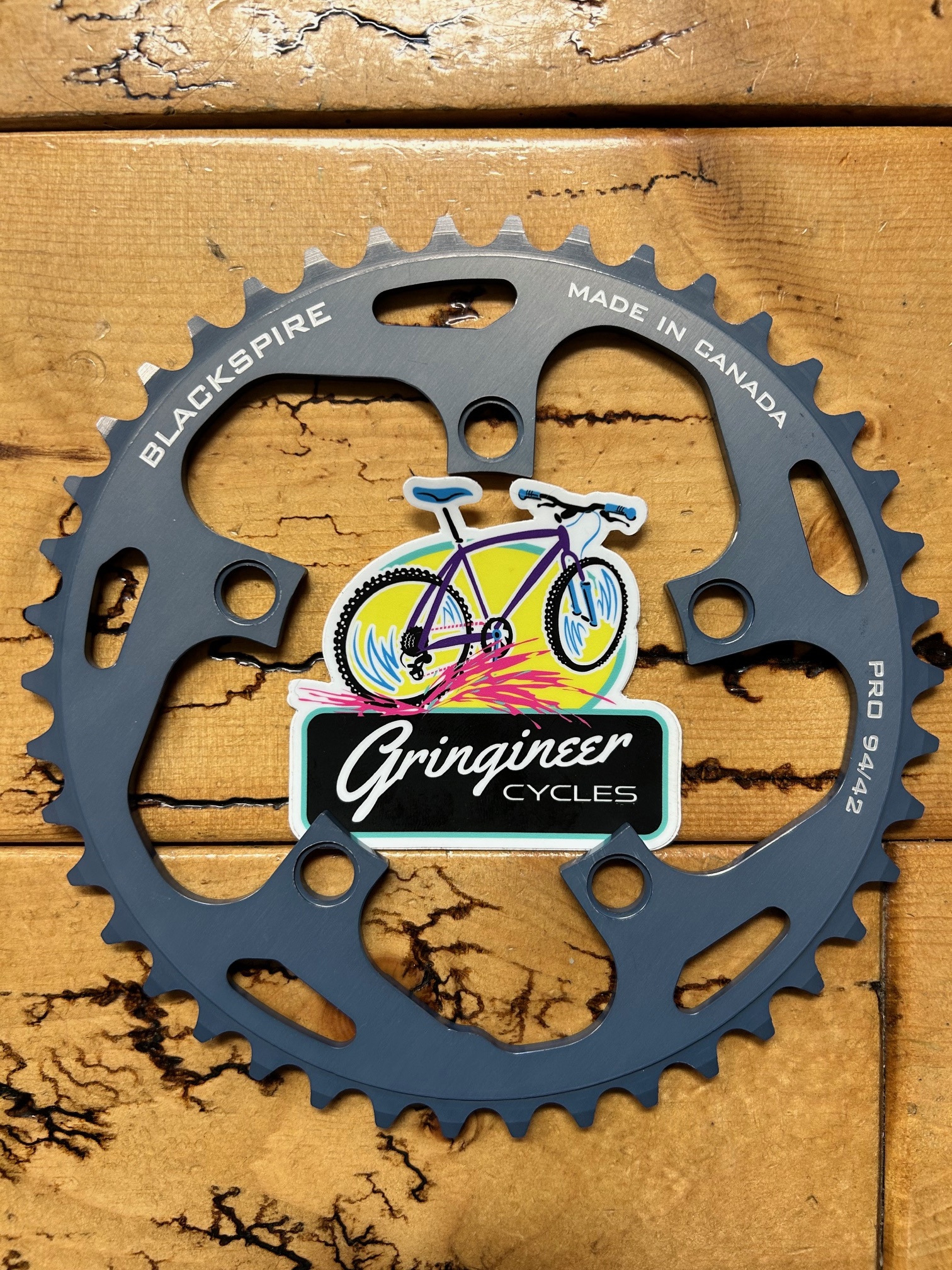 Blackspire Pro 42 Tooth 94 BCD Chainring NOS - Gringineer Cycles