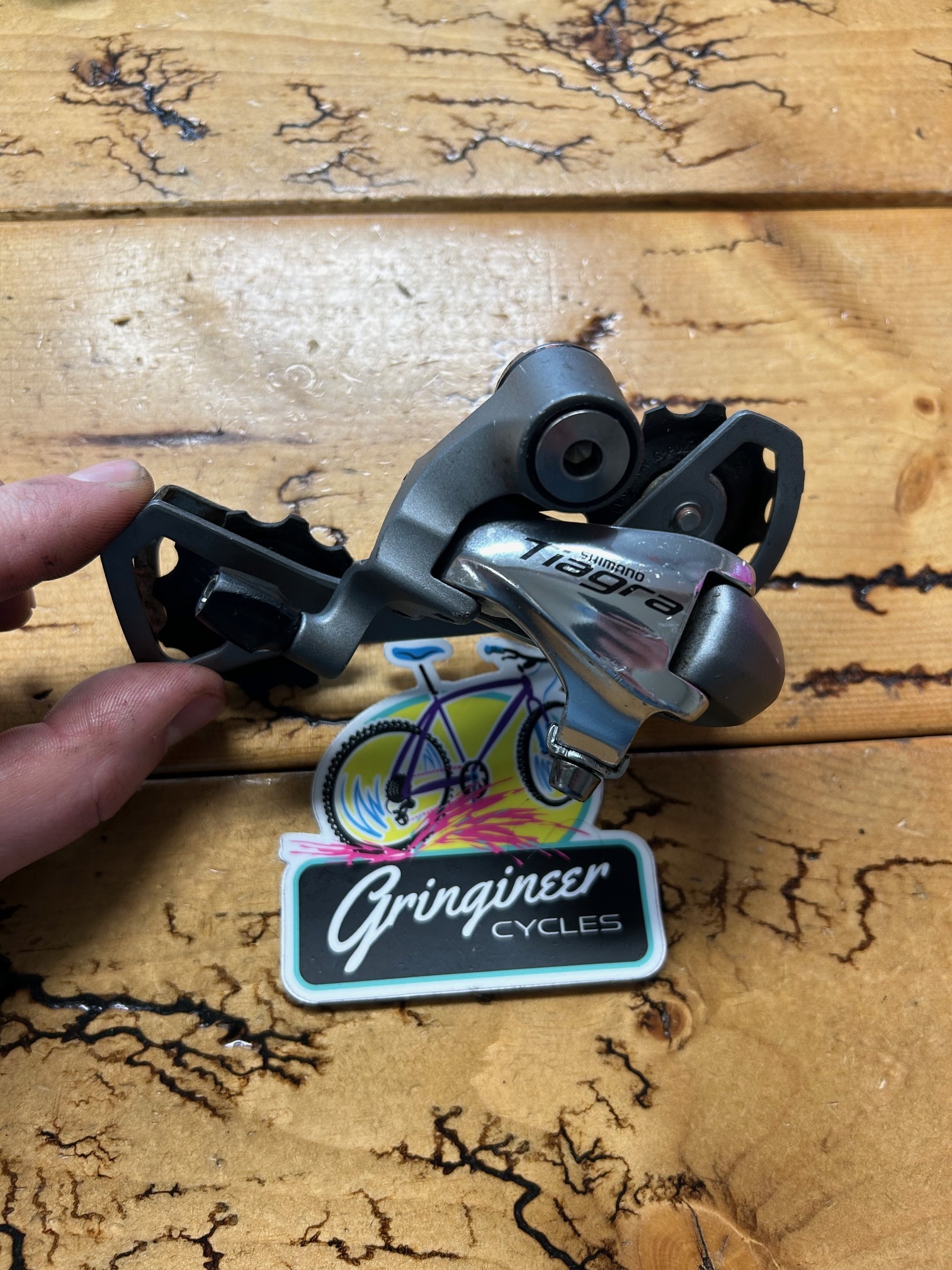 Shimano Tiagra RD-4601 10 Speed Long Cage Rear Derailleur - Gringineer ...