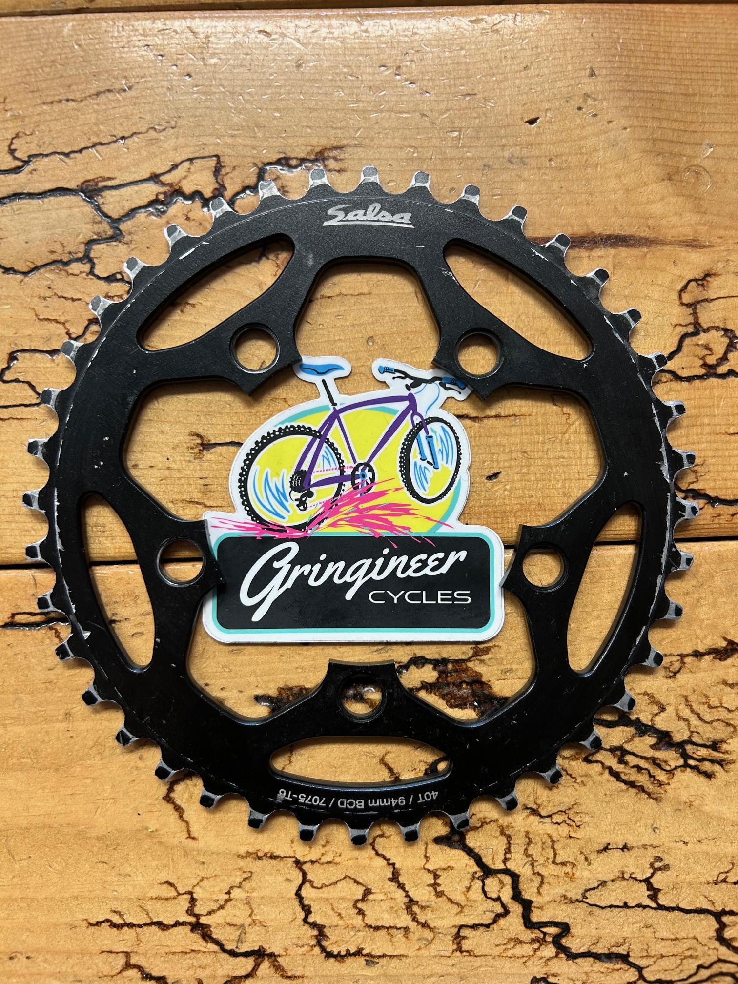 Salsa 40 Tooth 94 BCD Chainring - Gringineer Cycles