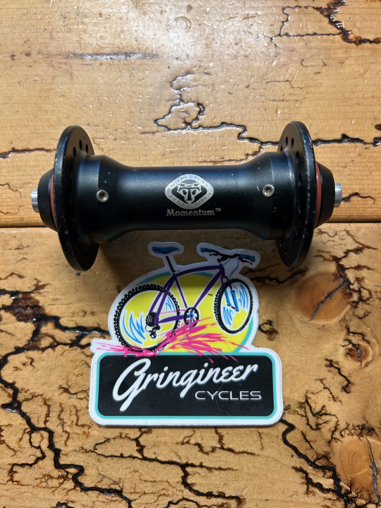 WTB Momentum 28 Hole Grease Guard Front Hub - Gringineer Cycles