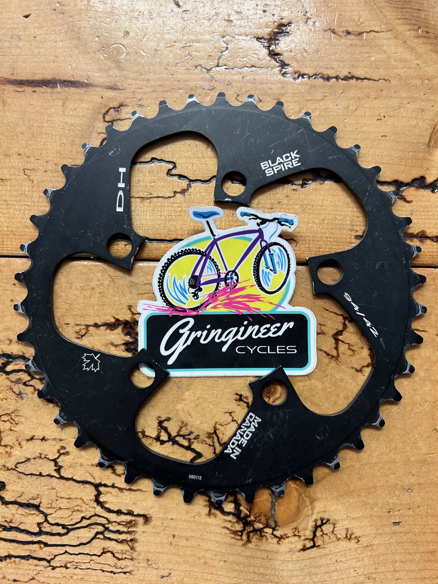 Blackspire DH 42 Tooth 94 BCD Chainring - Gringineer Cycles