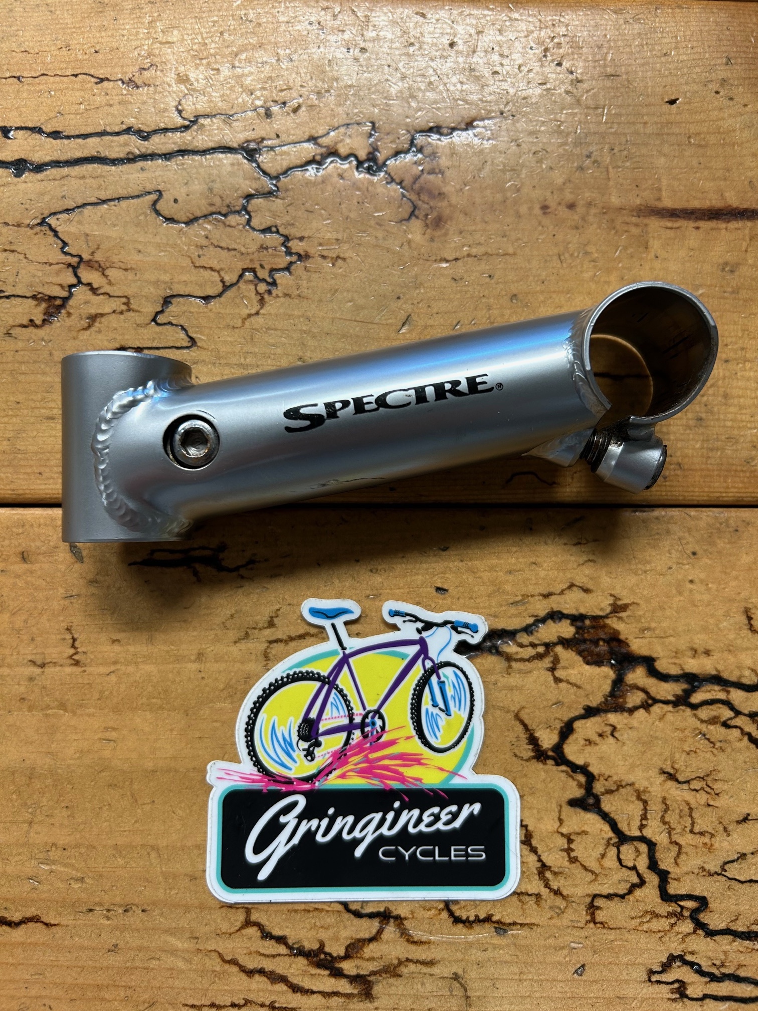 Spectre 115mm 1 Inch Steel Threadless Stem - Gringineer Cycles