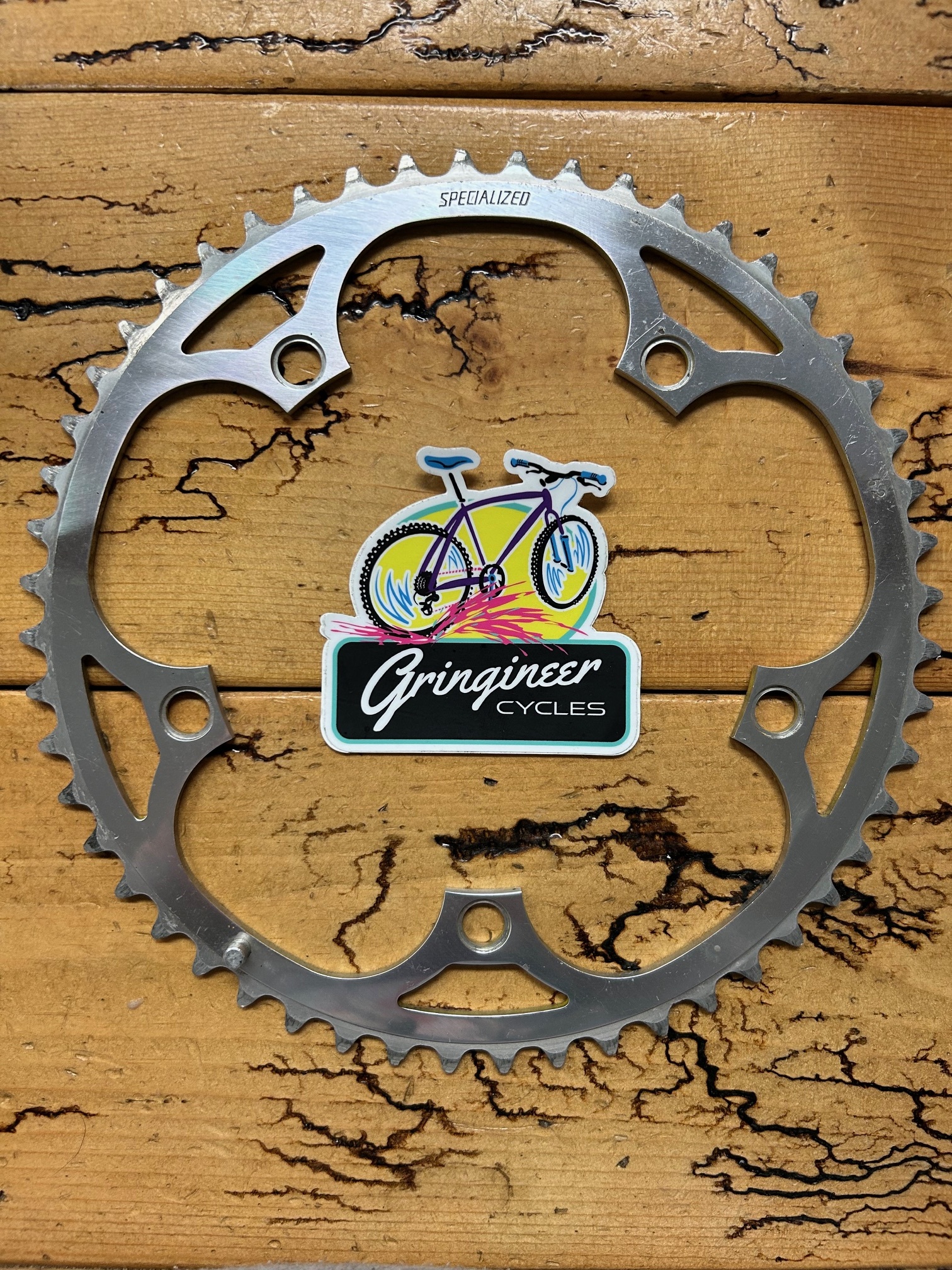 Specialized 52 Tooth 144 BCD Chainring - Gringineer Cycles