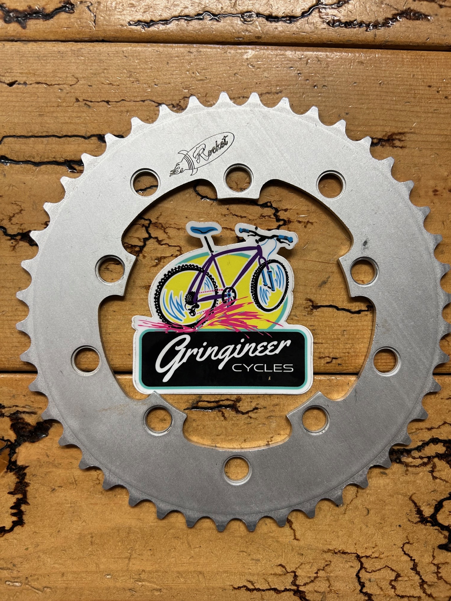 Rocket Rings 44 Tooth 110/130 BCD Chainring - Gringineer Cycles