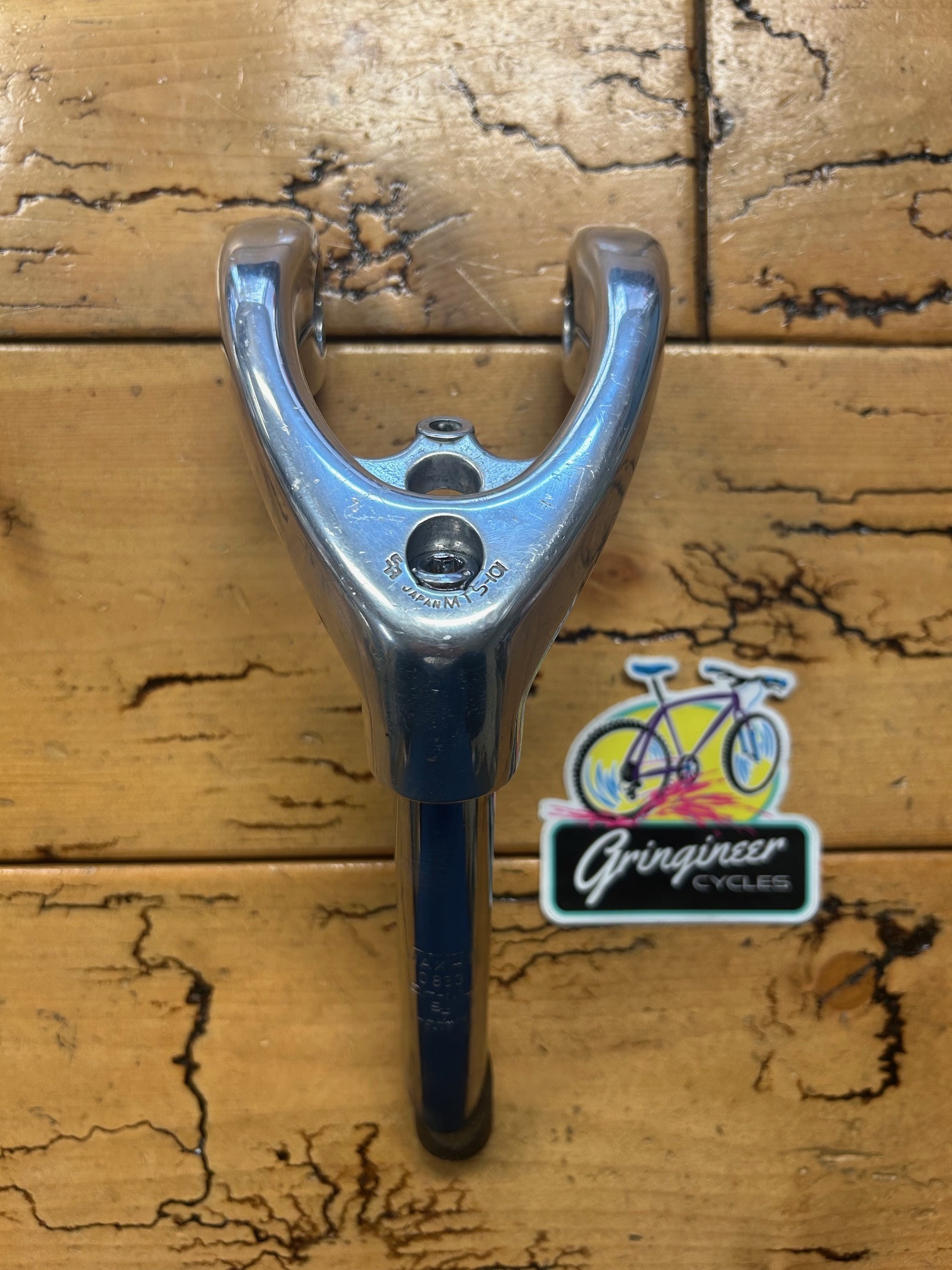 SR MTS-101 Silver Slingshot 21.1mm Quill Stem - Gringineer Cycles
