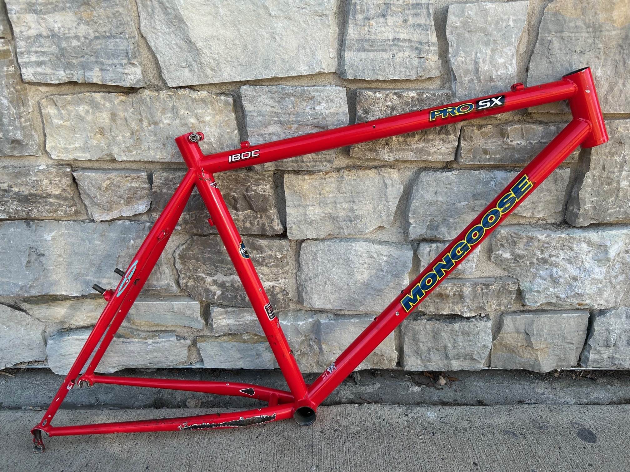 17.5" Mongoose Pro SX Iboc Frame - Gringineer Cycles