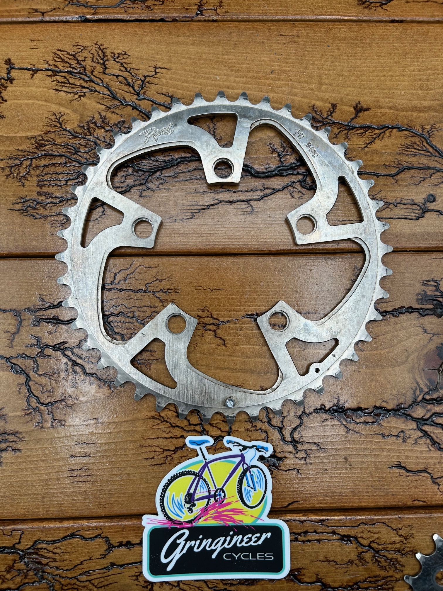 Real Design 44 Tooth 94 BCD Chainring - Gringineer Cycles