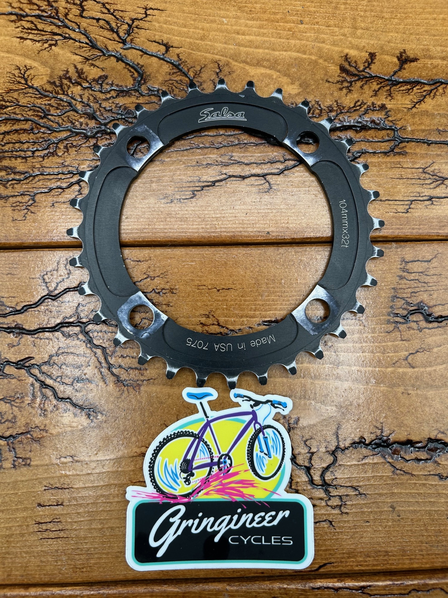 Salsa 32 Tooth 4 Bolt 104 BCD Chainring - Gringineer Cycles