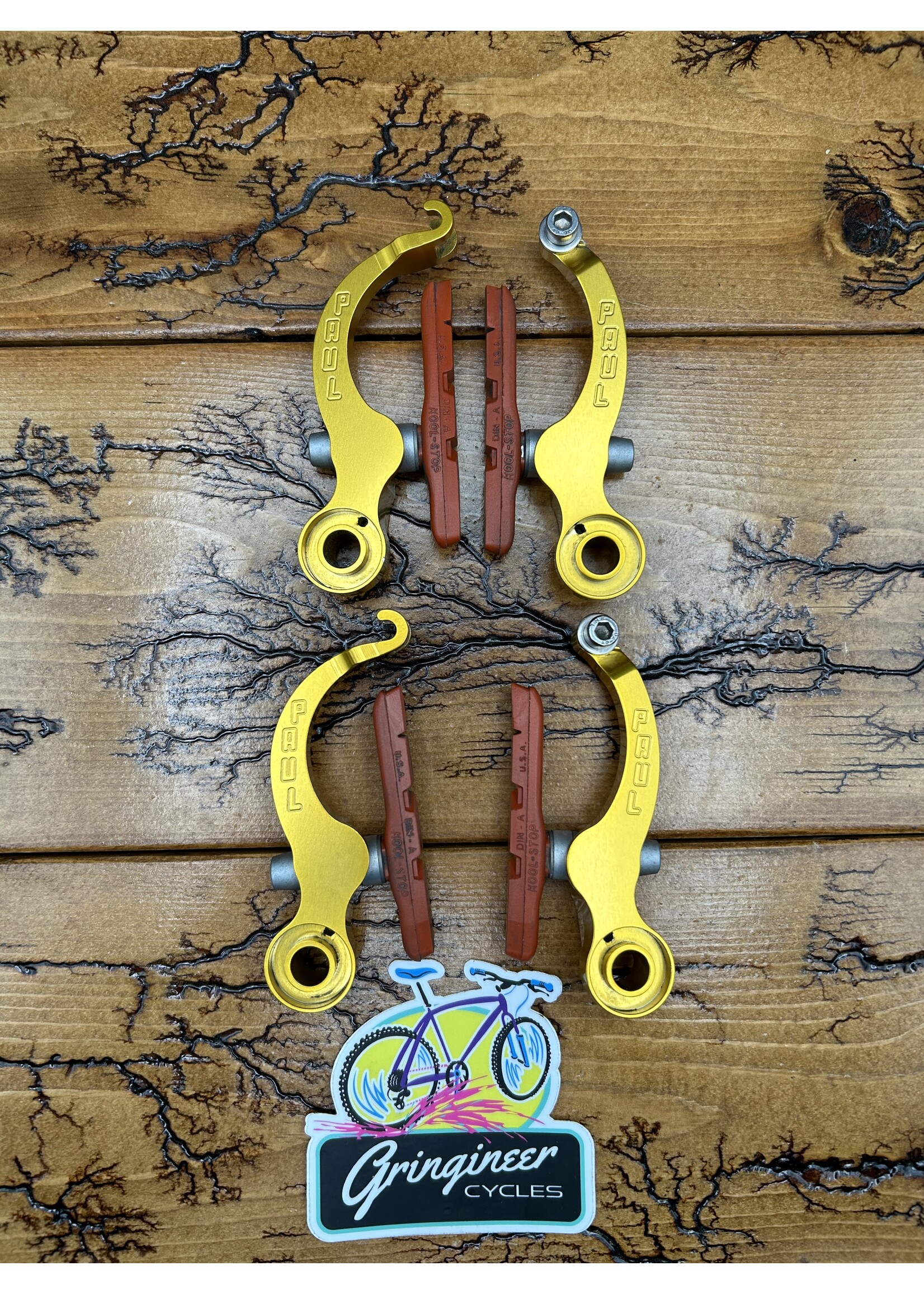 Paul Components Minimoto Gold Brake Set - Gringineer Cycles