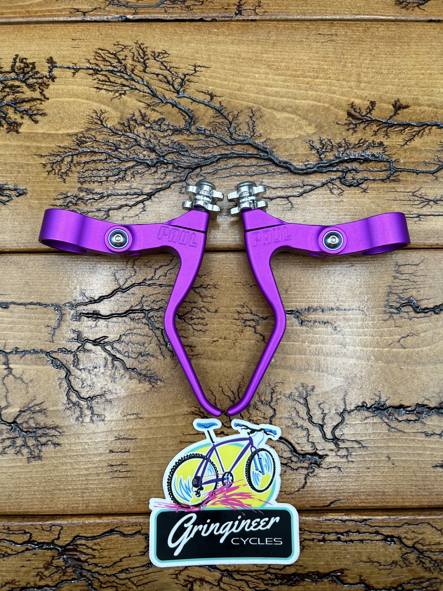 Paul Component Love 2.5 Purple Brake Levers - Gringineer Cycles