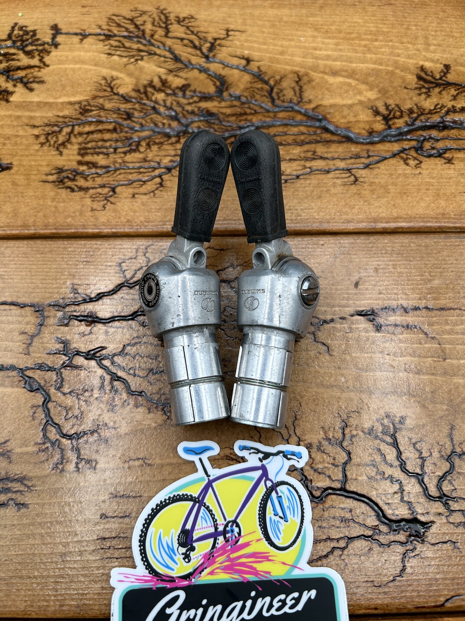 Shimano L-600 Fingertip Control Barcons Bar End Shifters - Gringineer ...