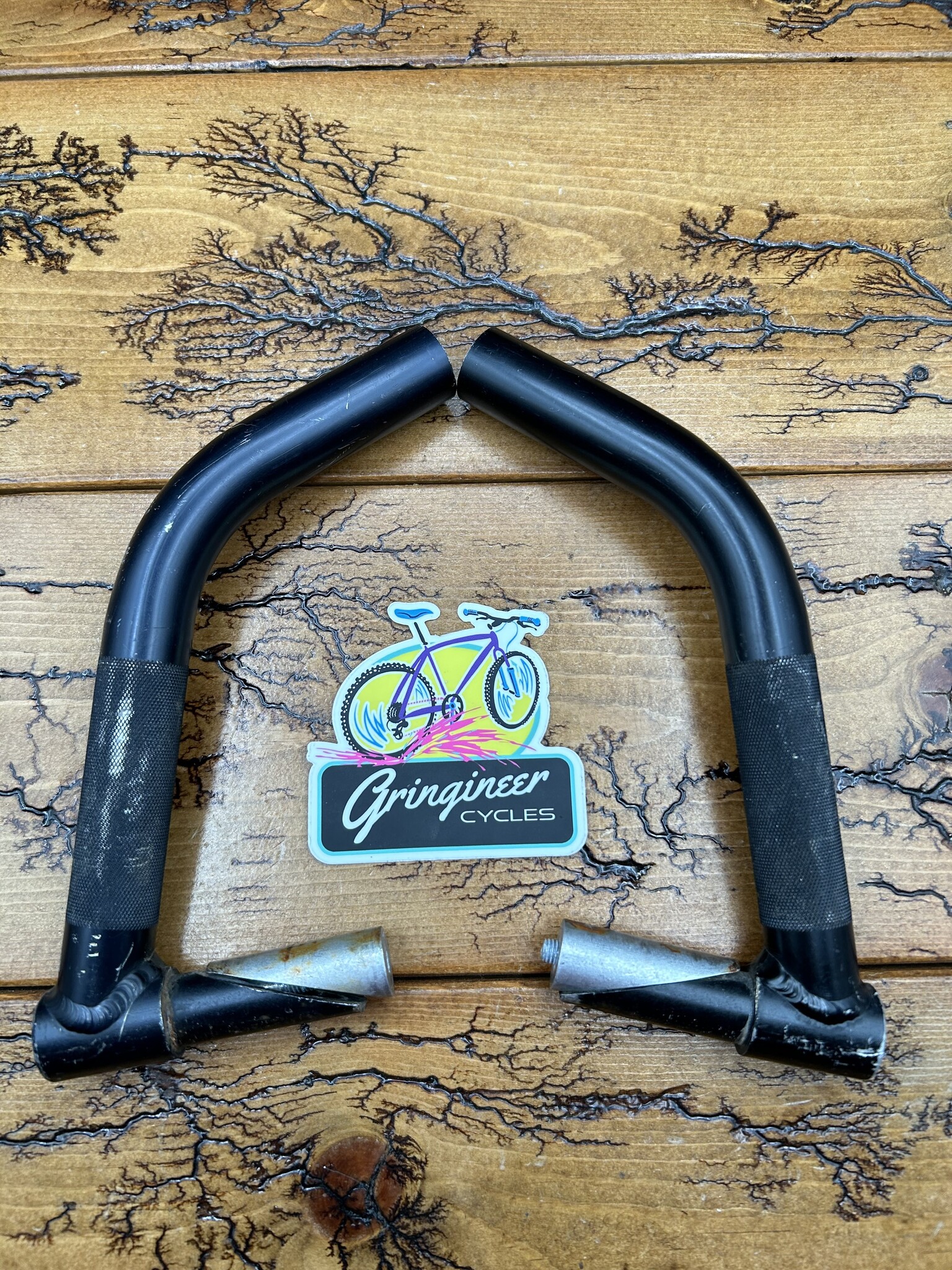 Control Tech Black Expander Plug Style Bar Ends - Gringineer Cycles