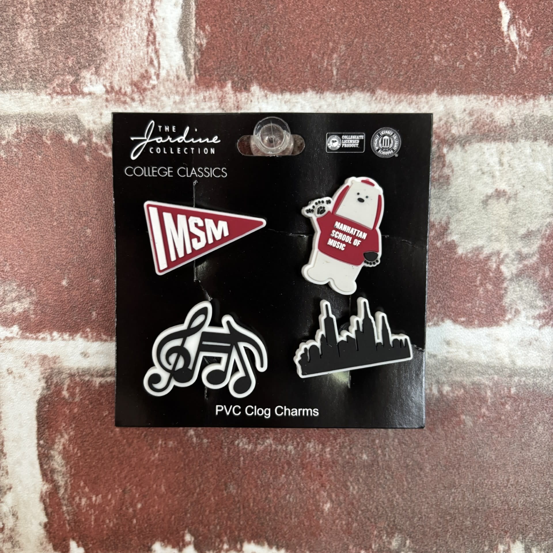 MSM Croc Charms Jibbitz (manny, music notes, pennant, nyc skyline ...