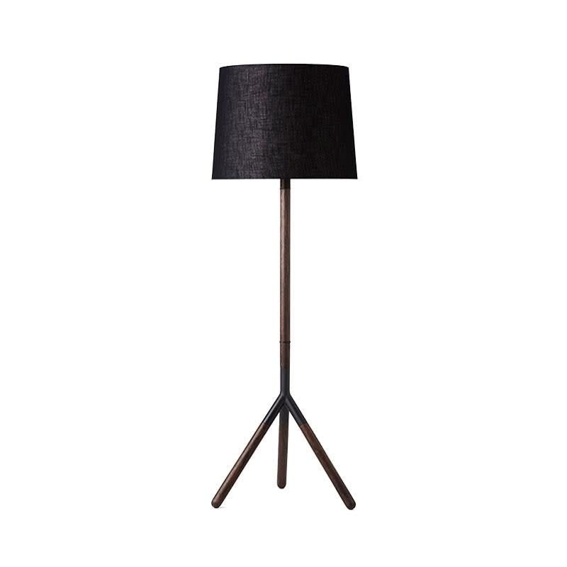 Mater | Lathe Floor Lamp | Black - Austin Goods Corp