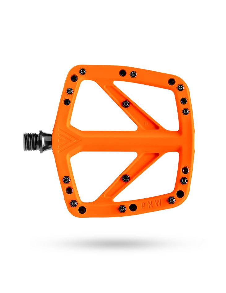 RANGE COMPOSITE PEDALS SAFETY ORANGE - Village Pedaler