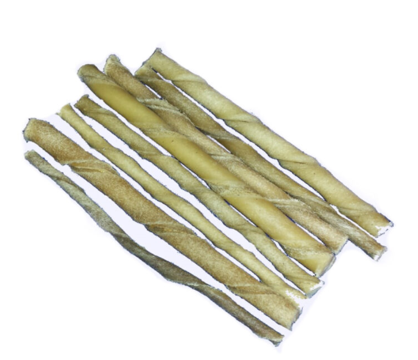 Buffalo - Twist Sticks with a Hint of mint - Rawhide - 5 in- Sold indi ...