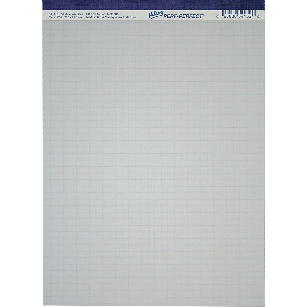 Hilroy Quad-ruled Paper Pad - UNB Saint John Campus Store
