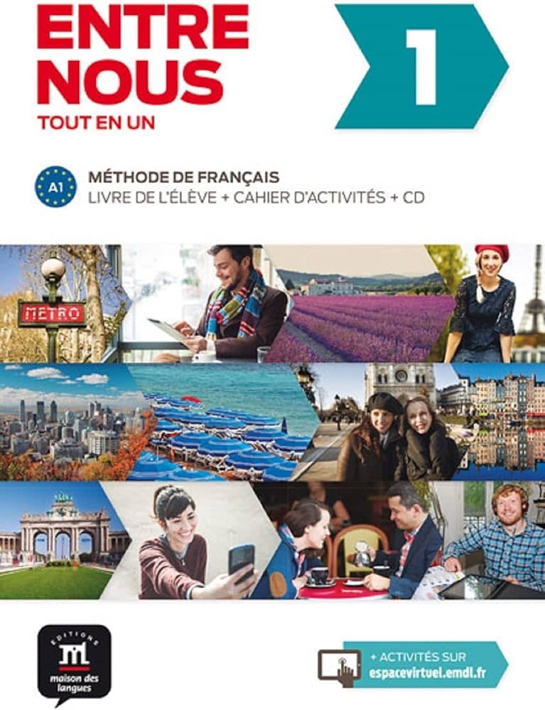 Entre Nous 1 Textbook & Workbook - UNB Saint John Campus Store