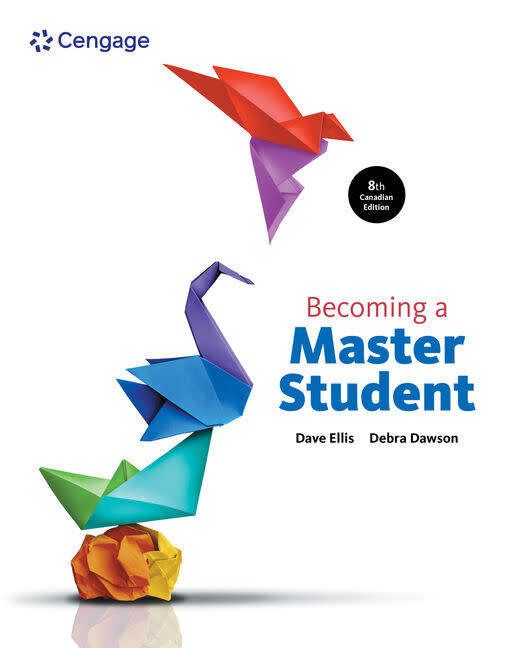 Becoming a Master Student, 8th Canadian Edition - UNB Saint John Campus ...
