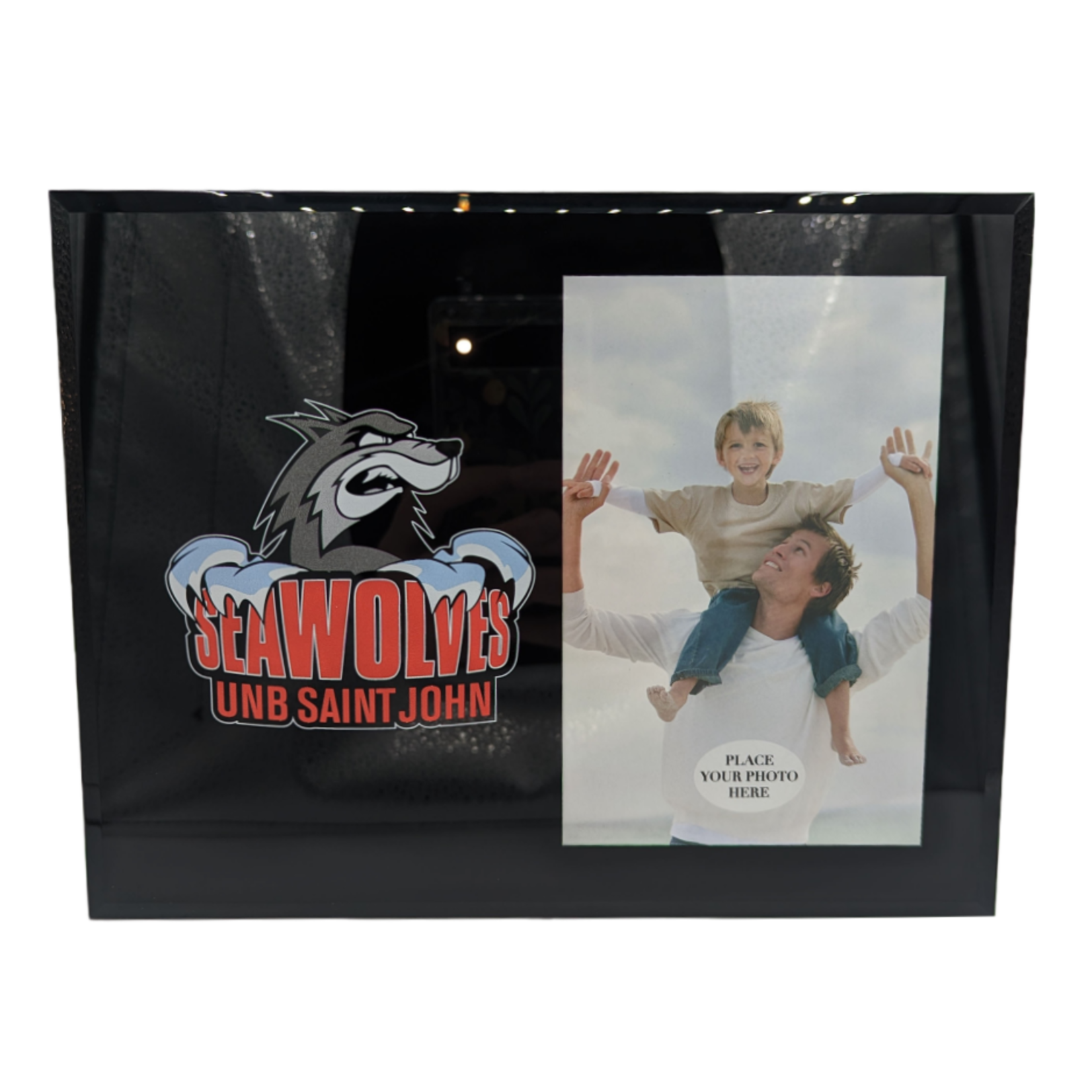 4 x 6 Glass Photo Frame - Seawolves - UNB Saint John Campus Store