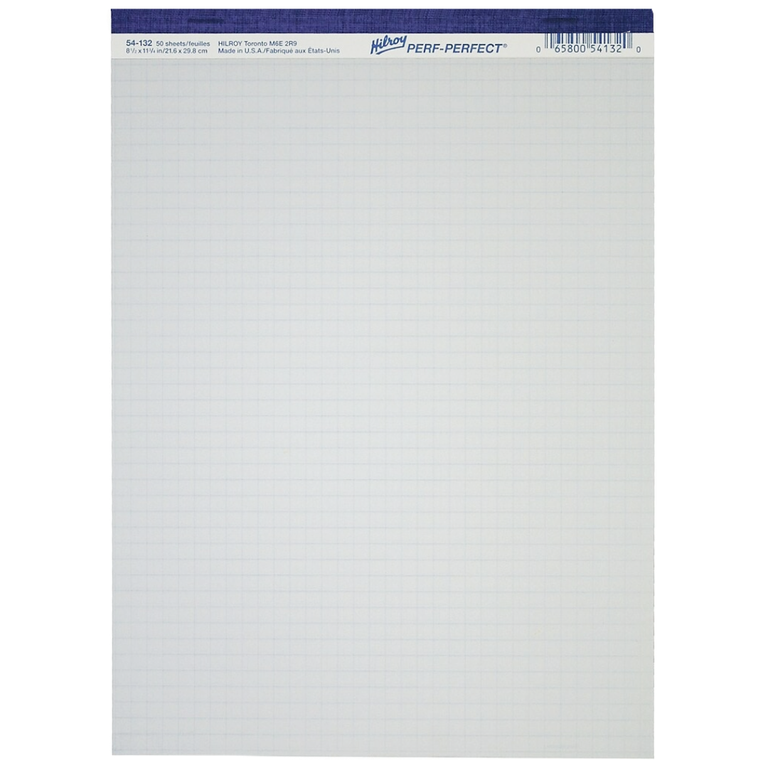Hilroy Quad-ruled Paper Pad - UNB Saint John Campus Store