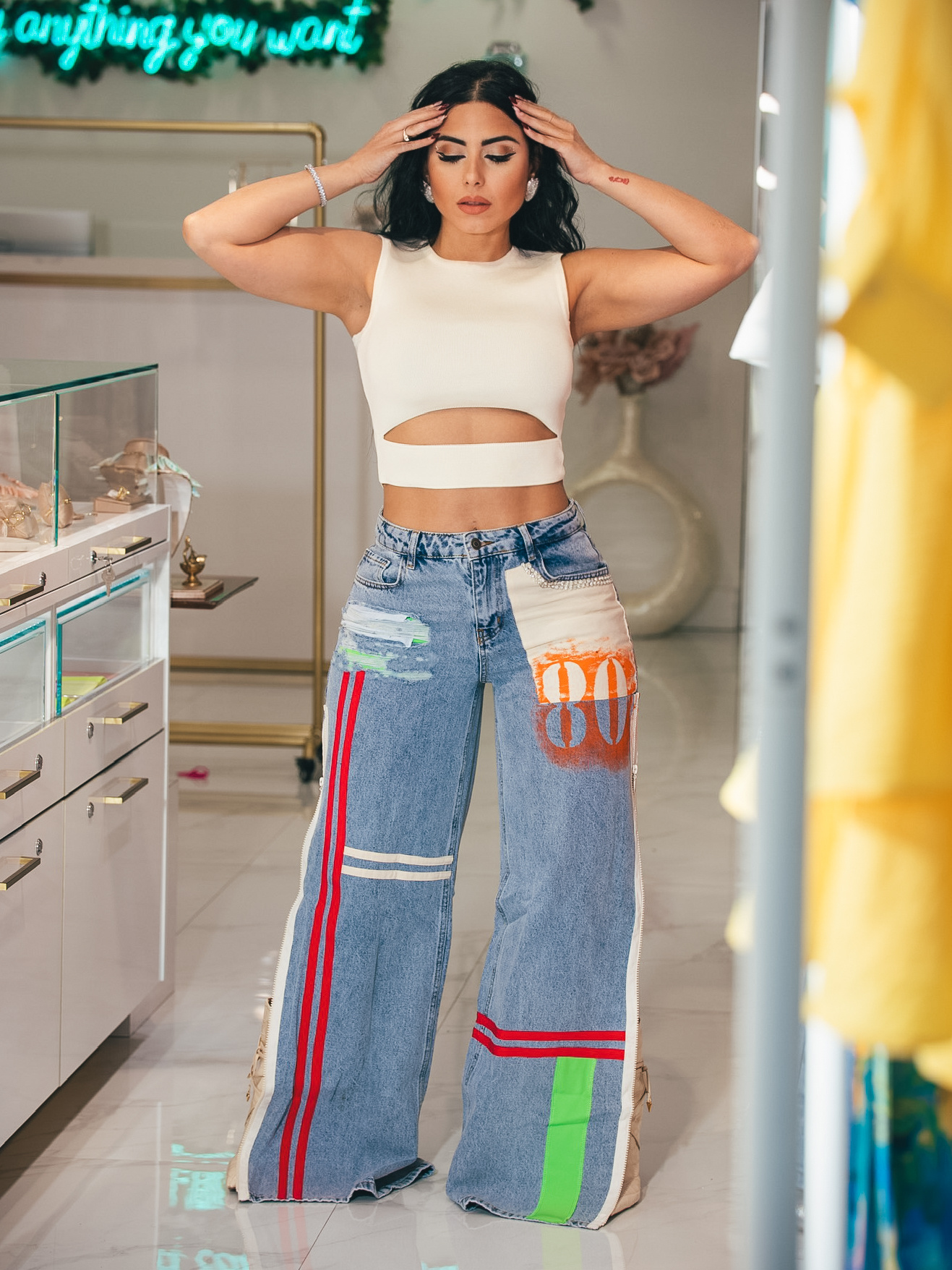 Trending Summer Colors Jeans - Kleeo Style