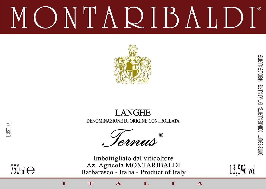 Montaribaldi Langhe Ternus Barberesco 2021 Piedmont, Italy - Western ...