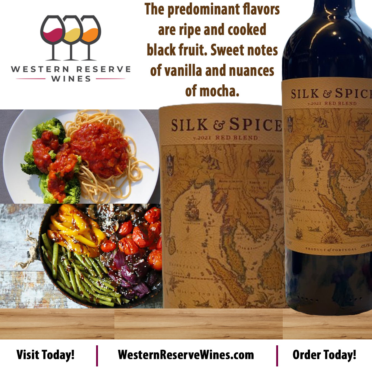 Silk and Spice 2021 Red Blend Portugal - Western Reserve Wines