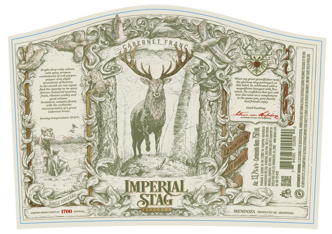 Imperial Stag Iconic Red Reserva 2021 Mendoza Argentina - Western ...