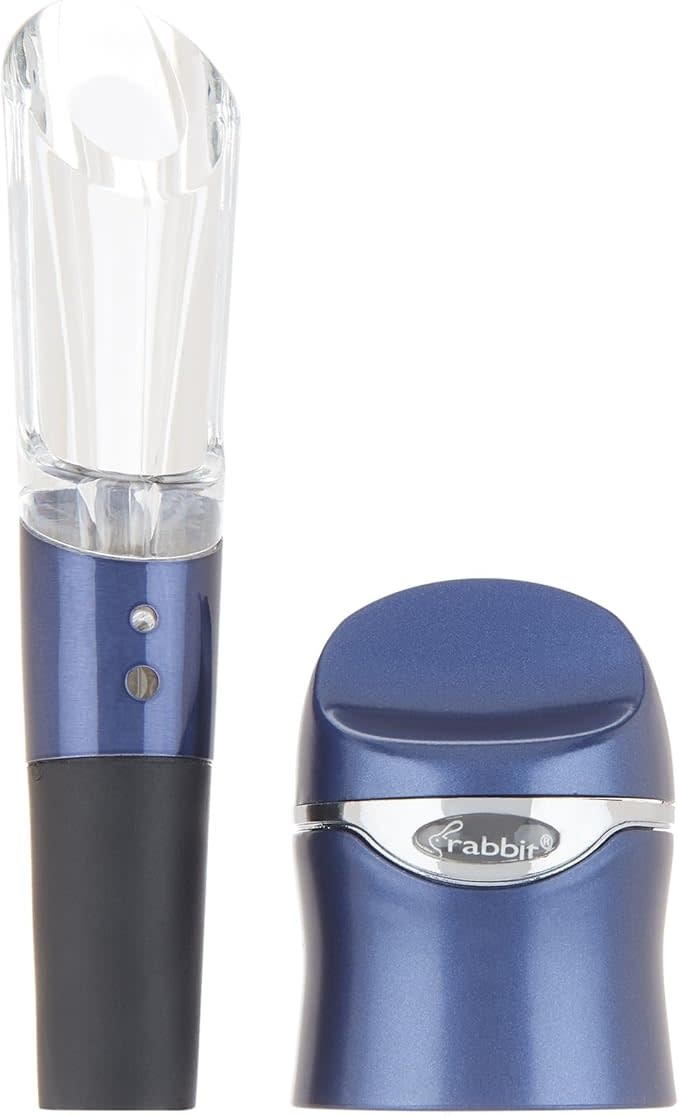 Rabbit Wine - Champagne Sealer and Super Aerator (Colors Vary ...