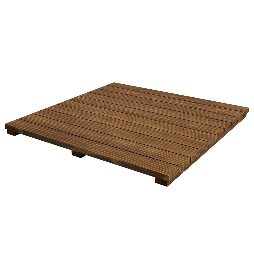 BGE Modular Nest Insert - Acacia Wood - The Grill Guys