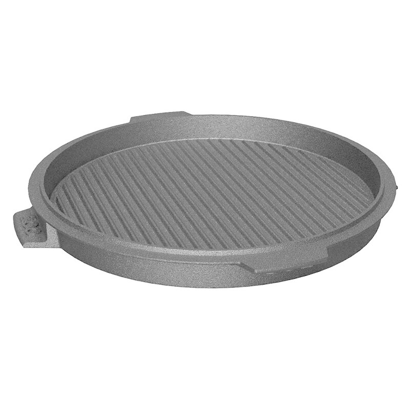 BGE 14" Dual-Sided Cast Iron Plancha Griddle - The Grill Guys