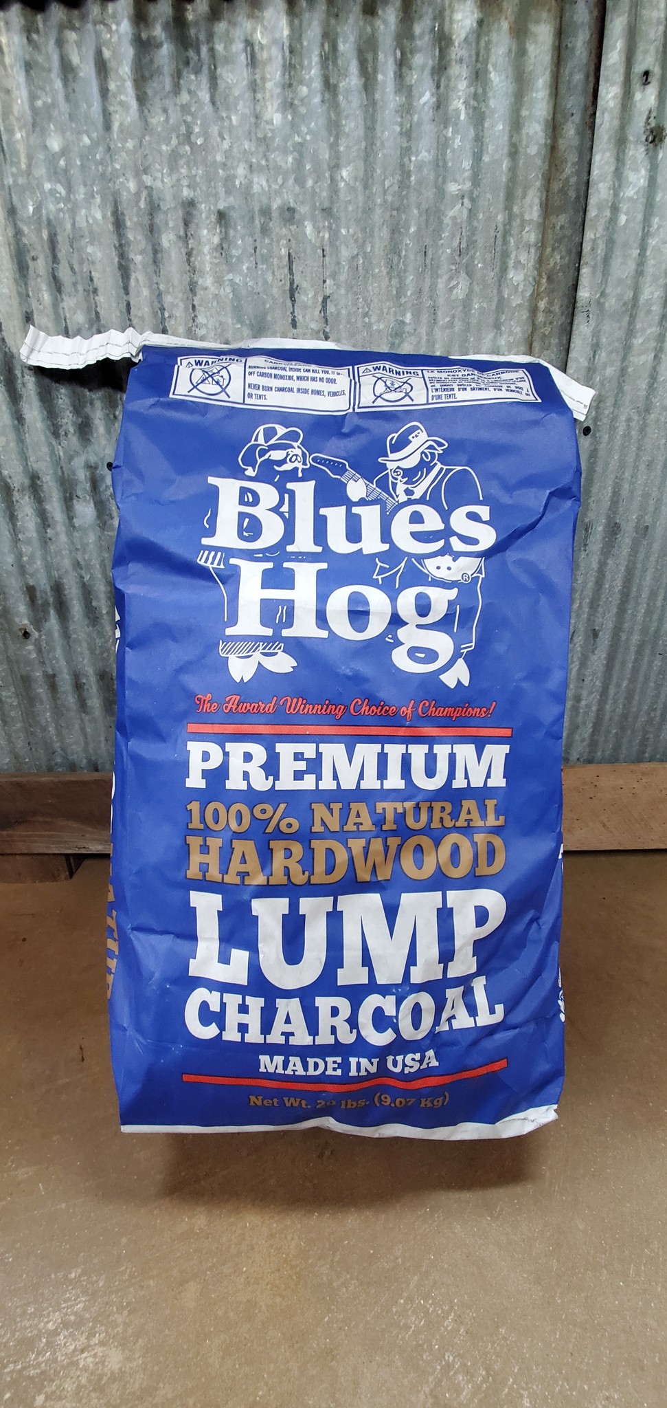 Blues Hog Lump Charcoal 20lbs. - The Grill Guys