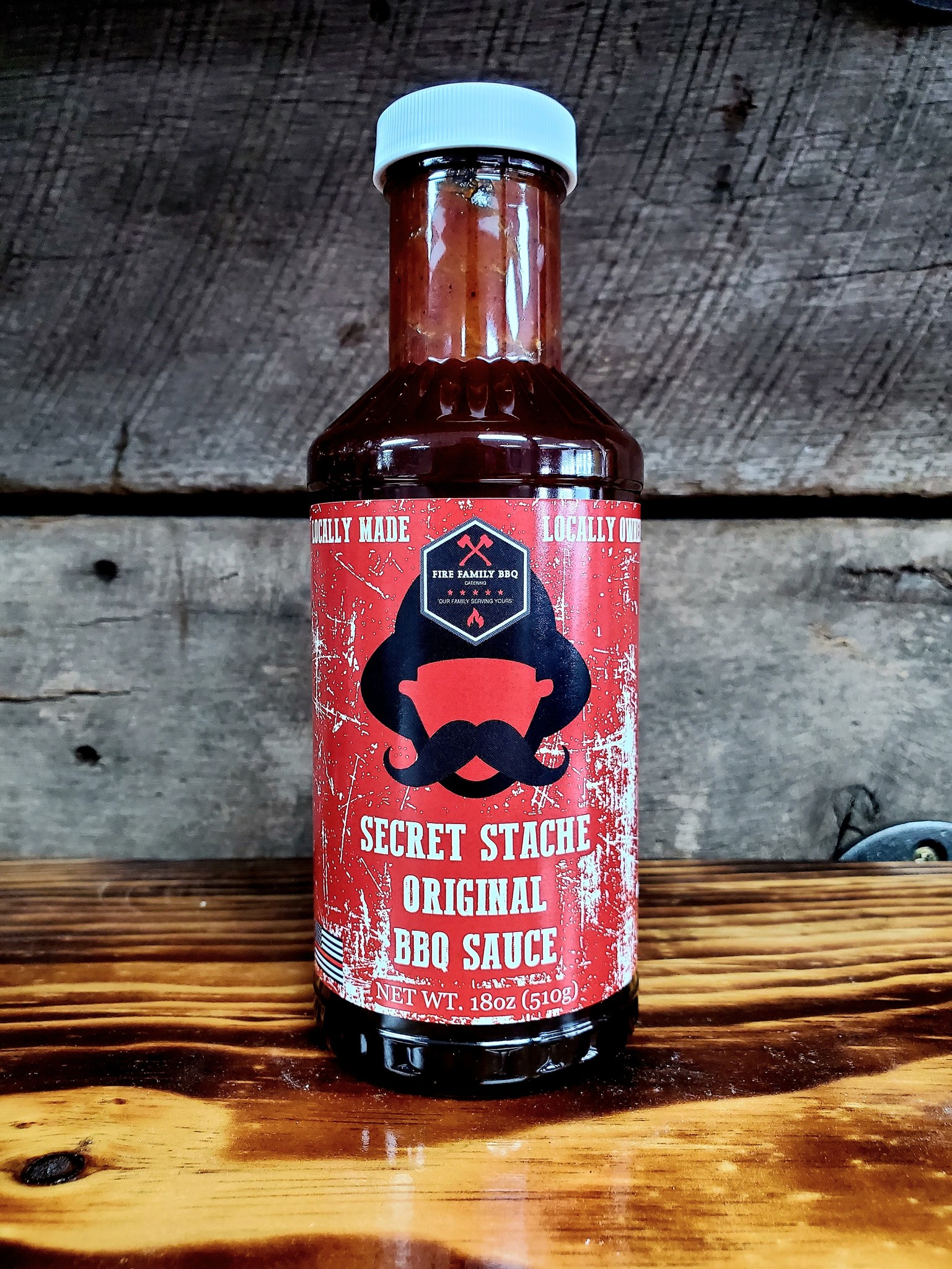 Secret Stache Original Sauce 18oz. - The Grill Guys