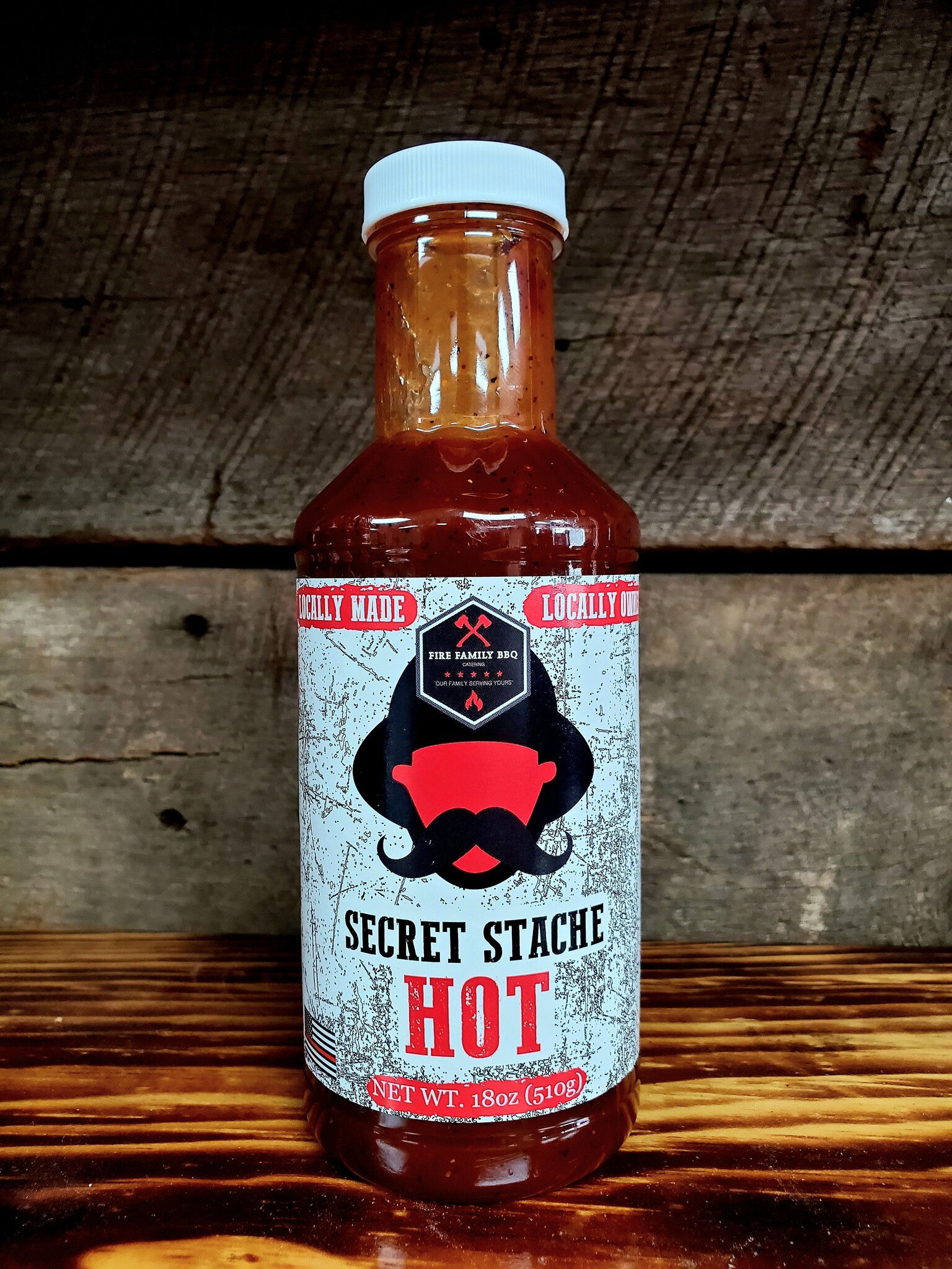 Secret Stache Hot Sauce 18oz. - The Grill Guys