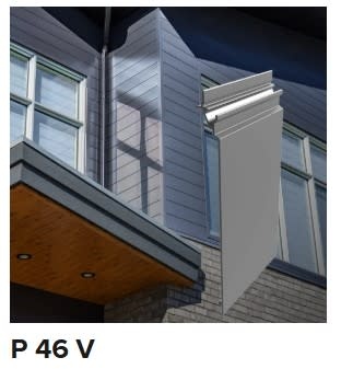 FastPlank P46 V-Notch 6" Plank- 16', ea - The Grill Guys