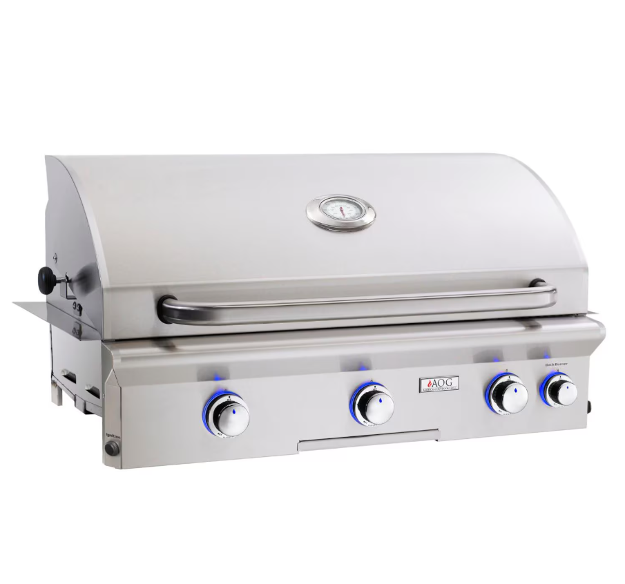 AOG 36" L-Series Built-In Grill Head w/ Rotisserie - The Grill Guys