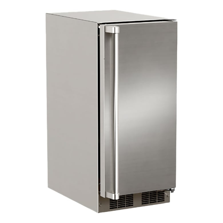 Marvel Outdoor Clear Ice Machine, SS Solid Rev Door - The Grill Guys