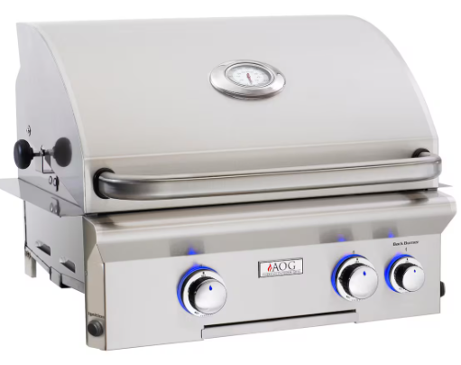 AOG 24" L-Series Built-In Grill Head w/ Rotisserie - The Grill Guys