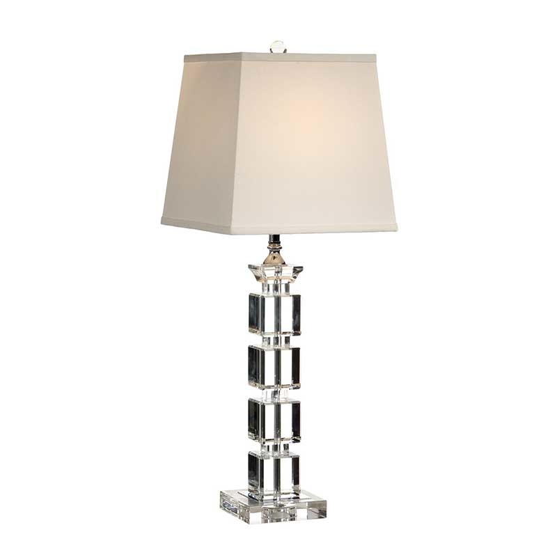 Wildwood Crystal In Blocks Table Lamp - Designer's Studio