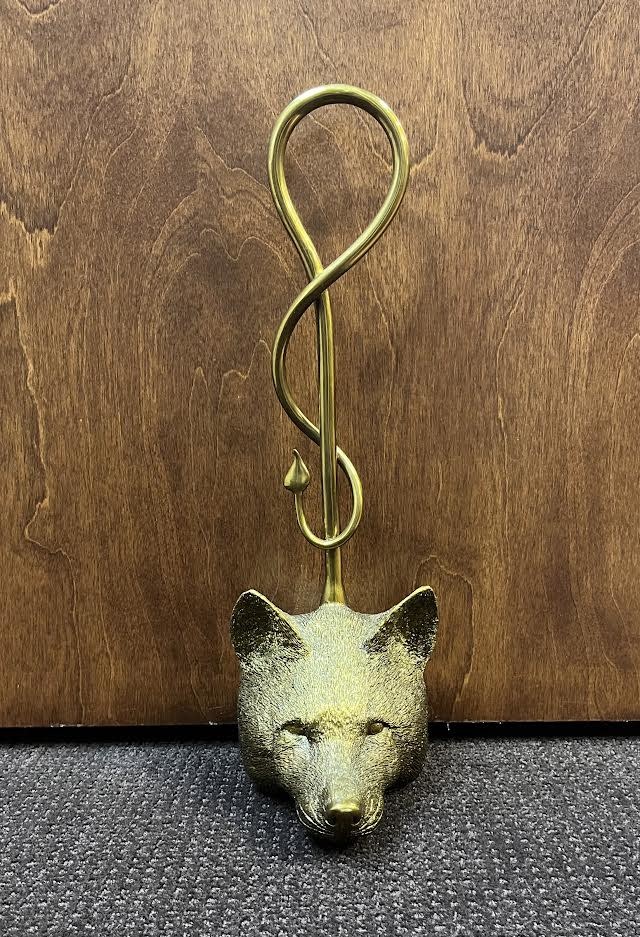 Maitland Smith Fox Head Door Stopper - Designer's Studio